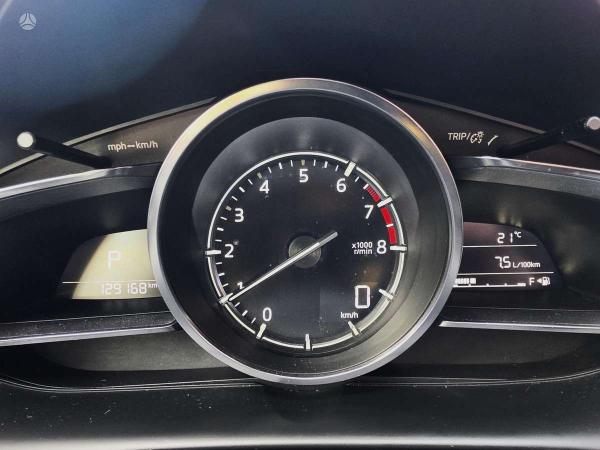 Black Mazda CX-3 2018 in Klaipeda, with an engine capacity of 2.00 L and mileage of 129 thousand km for 12500 €, photo 11 on AUTOMOTO.COM.LV