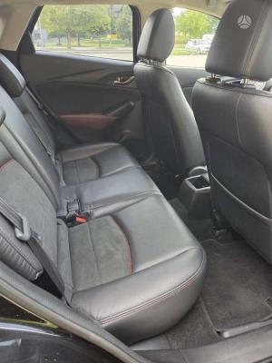 Black Mazda CX-3 2018 in Klaipeda, with an engine capacity of 2.00 L and mileage of 129 thousand km for 12500 €, photo 13 on AUTOMOTO.COM.LV