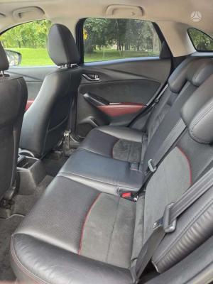 Black Mazda CX-3 2018 in Klaipeda, with an engine capacity of 2.00 L and mileage of 129 thousand km for 12500 €, photo 14 on AUTOMOTO.COM.LV