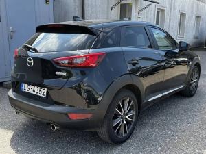 Melns Mazda CX-3 2016 Daugavpils, ar dzinēja tilpumu 2.00 L un nobraukumu 77 tūkst. km par 9500 €, foto 7 vietnē AUTOMOTO.COM.LV