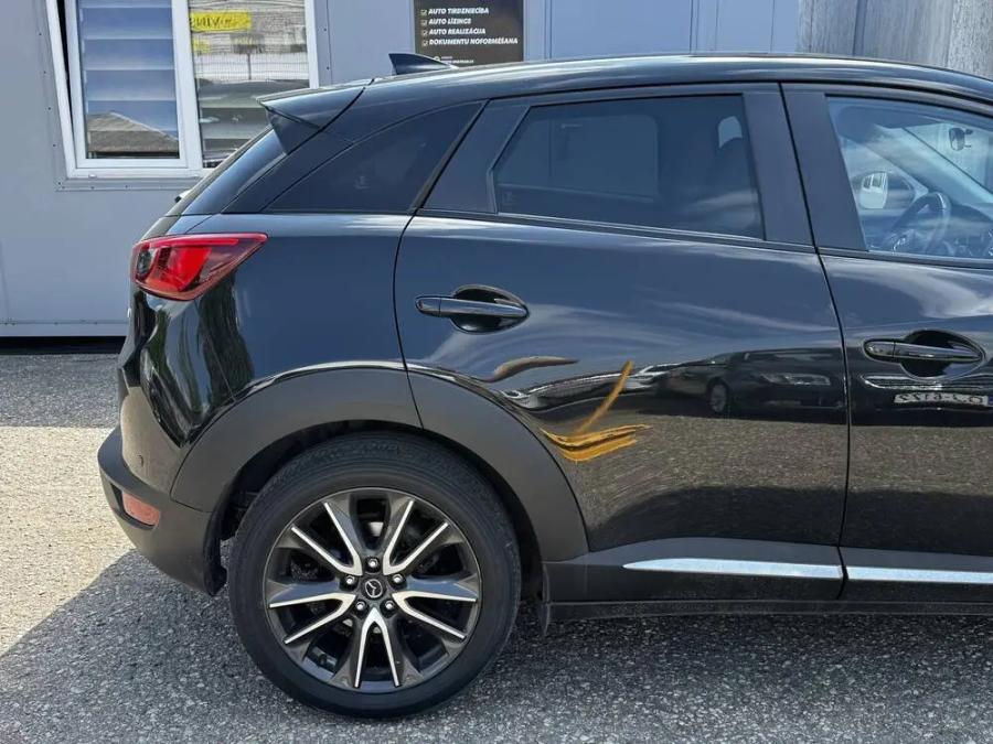 Melns Mazda CX-3 2016 Daugavpils, ar dzinēja tilpumu 2.00 L un nobraukumu 77 tūkst. km par 9500 €, foto 9 vietnē AUTOMOTO.COM.LV