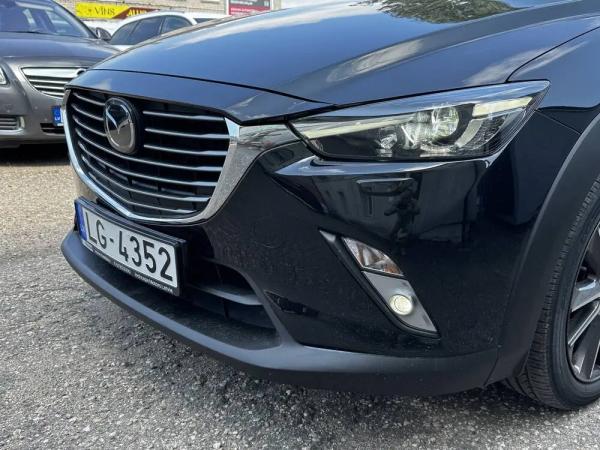Black Mazda CX-3 2016 in Daugavpils, with an engine capacity of 2.00 L and mileage of 77 thousand km for 9500 €, photo 9 on AUTOMOTO.COM.LV
