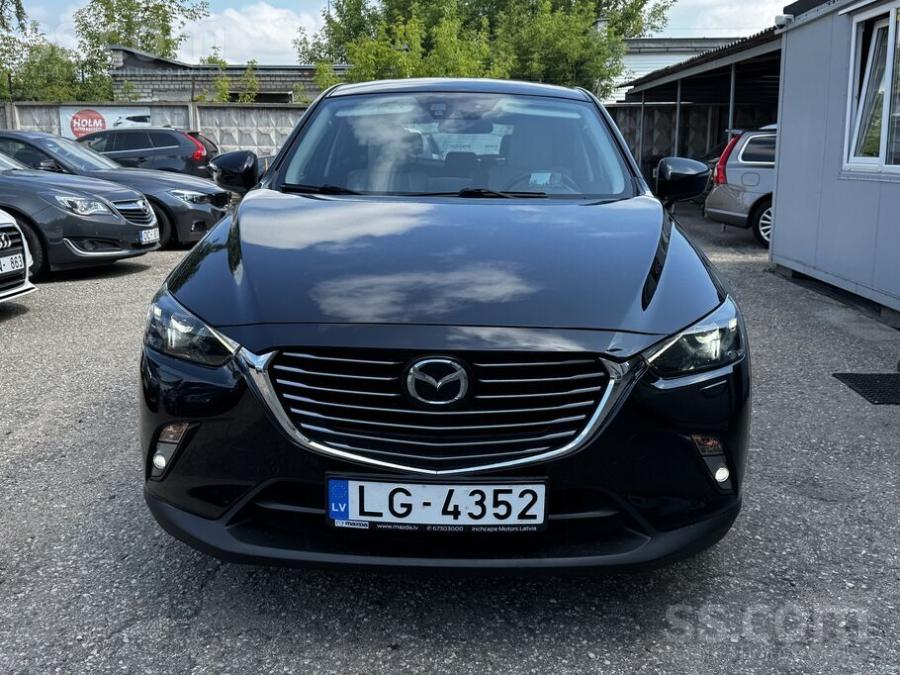 Melns Mazda CX-3 2016 Daugavpils, ar dzinēja tilpumu 2.00 L un nobraukumu 0 tūkst. km par 9500 €, foto 3 vietnē AUTOMOTO.COM.LV
