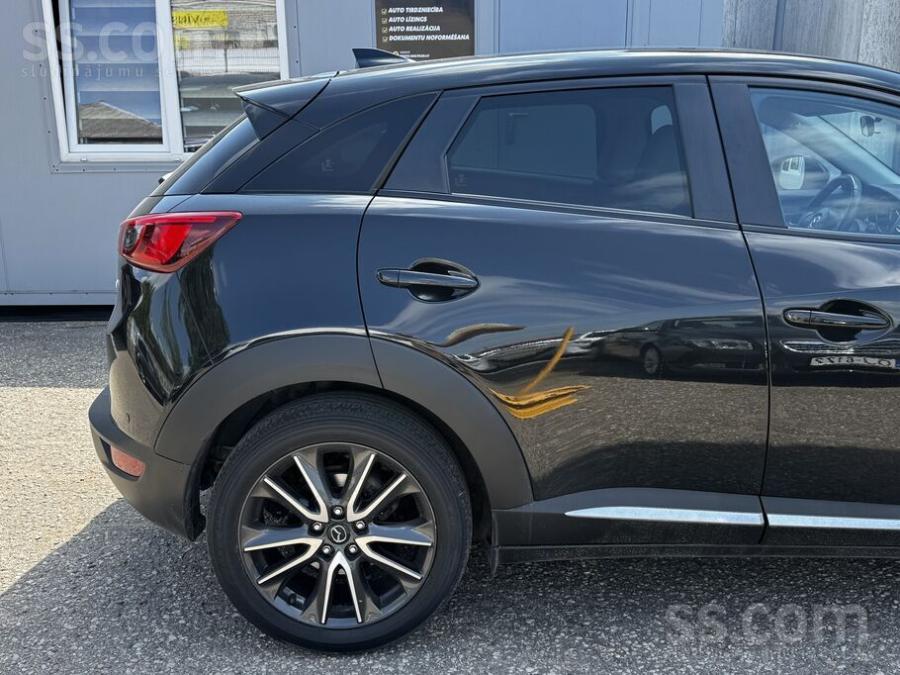 Melns Mazda CX-3 2016 Daugavpils, ar dzinēja tilpumu 2.00 L un nobraukumu 0 tūkst. km par 9500 €, foto 9 vietnē AUTOMOTO.COM.LV