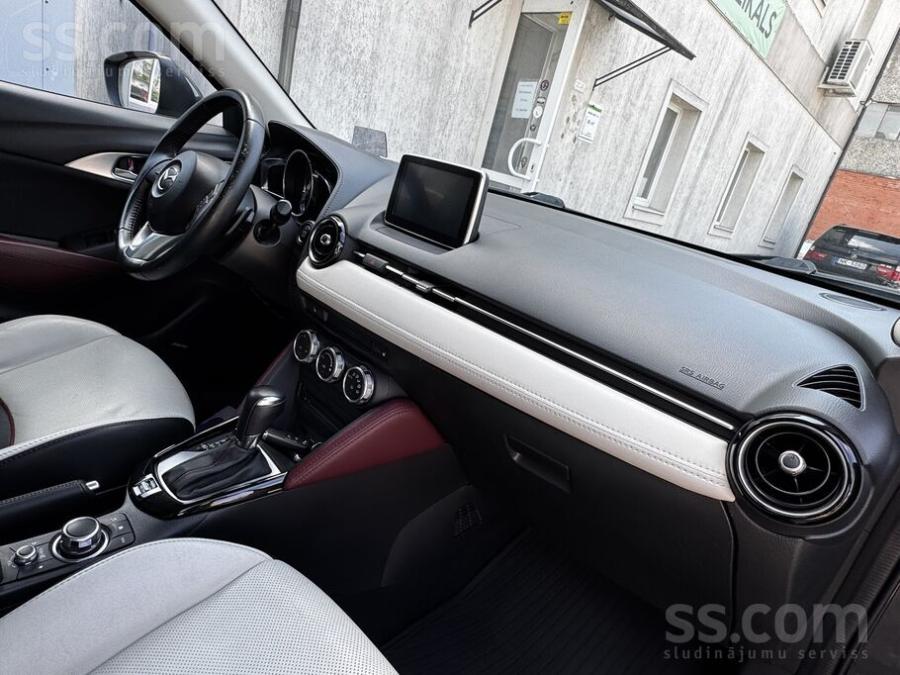 Melns Mazda CX-3 2016 Daugavpils, ar dzinēja tilpumu 2.00 L un nobraukumu 0 tūkst. km par 9500 €, foto 17 vietnē AUTOMOTO.COM.LV