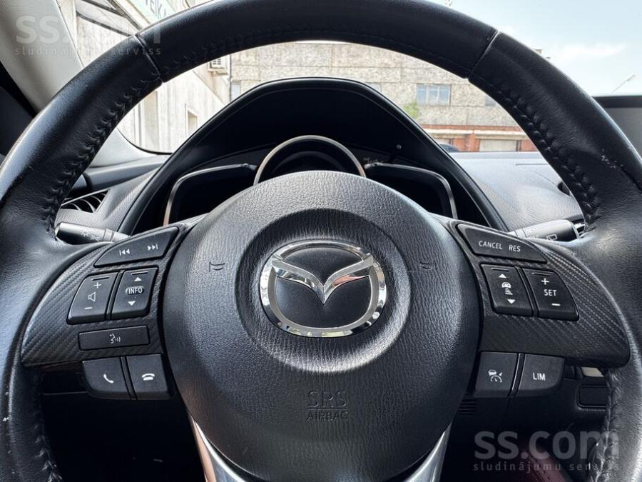 Melns Mazda CX-3 2016 Daugavpils, ar dzinēja tilpumu 2.00 L un nobraukumu 0 tūkst. km par 9500 €, foto 19 vietnē AUTOMOTO.COM.LV