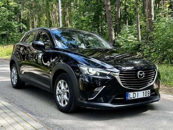 Melns Mazda CX-3 2017 Ukmergė, ar dzinēja tilpumu 2.00 L un nobraukumu 167 tūkst. km par 11500 €, foto 3 vietnē AUTOMOTO.COM.LV