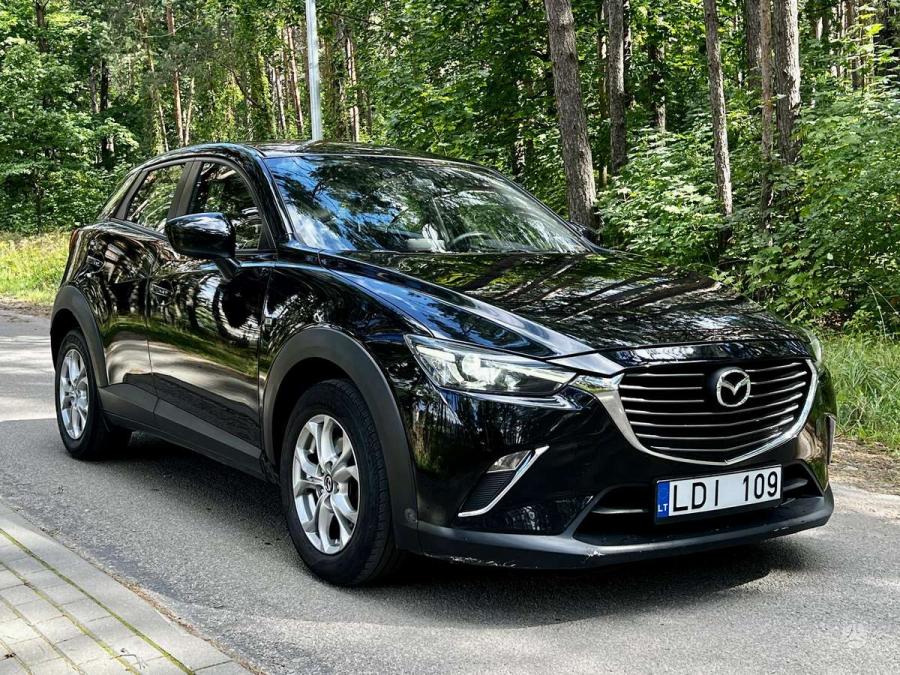 Melns Mazda CX-3 2017 Ukmergė, ar dzinēja tilpumu 2.00 L un nobraukumu 167 tūkst. km par 11500 €, foto 3 vietnē AUTOMOTO.COM.LV