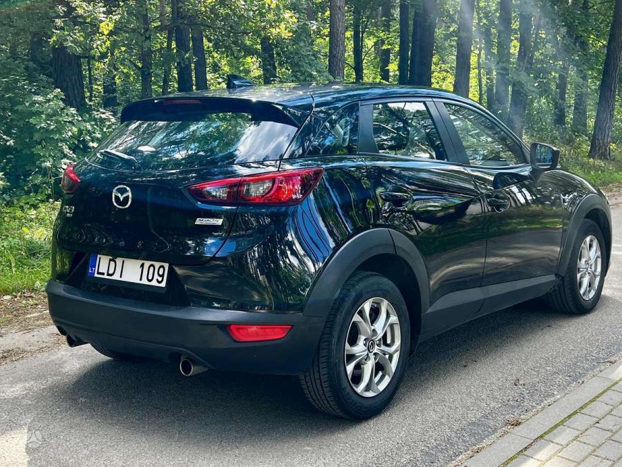 Melns Mazda CX-3 2017 Ukmergė, ar dzinēja tilpumu 2.00 L un nobraukumu 167 tūkst. km par 11500 €, foto 5 vietnē AUTOMOTO.COM.LV