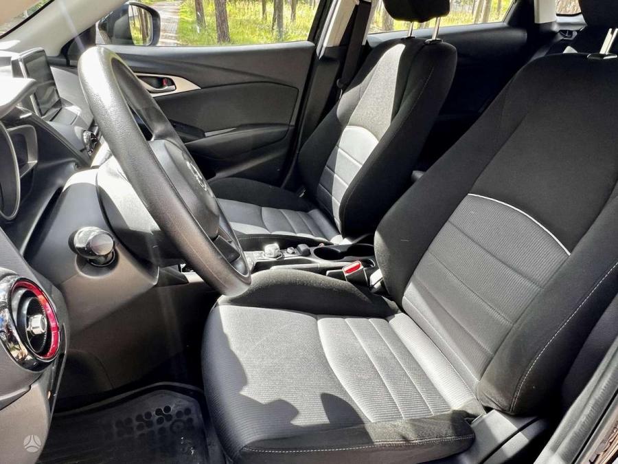 Melns Mazda CX-3 2017 Ukmergė, ar dzinēja tilpumu 2.00 L un nobraukumu 167 tūkst. km par 11500 €, foto 6 vietnē AUTOMOTO.COM.LV