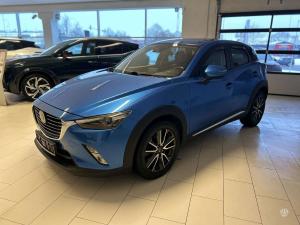 Zils Mazda CX-3 2015 Šauļi, ar dzinēja tilpumu 1.50 L un nobraukumu 202 tūkst. km par 10800 €, foto 3 vietnē AUTOMOTO.COM.LV
