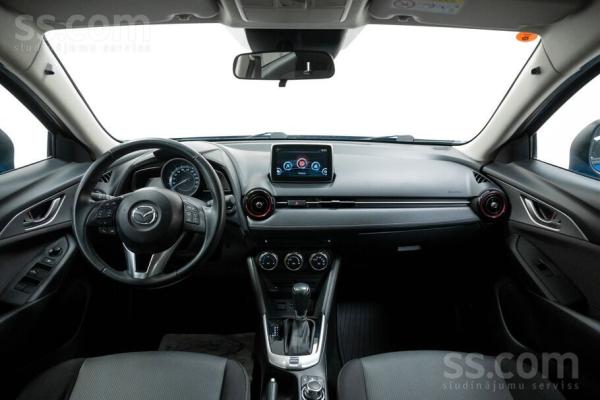 Blue Mazda CX-3 2016 in Riga, with an engine capacity of 2.00 L and mileage of 148 thousand km for 9900 €, photo 4 on AUTOMOTO.COM.LV