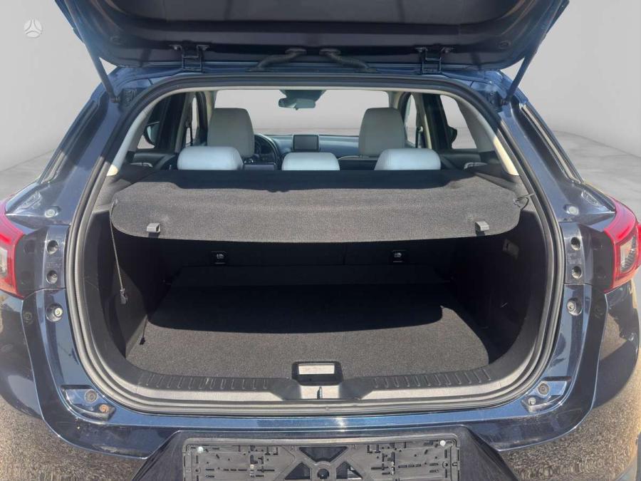 Blue Mazda CX-3 2016 in Kaunas, with an engine capacity of 1.50 L and mileage of 225 thousand km for 11390 €, photo 19 on AUTOMOTO.COM.LV