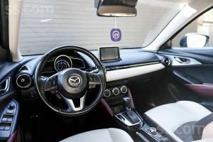 Blue Mazda CX-3 2016 in Riga, with an engine capacity of 1.50 L and mileage of 225 thousand km for 11490 €, photo 6 on AUTOMOTO.COM.LV