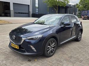 Blue Mazda CX-3 2016 in Kaunas, with an engine capacity of 2.00 L and mileage of 76 thousand km for 8500 €, photo  on AUTOMOTO.COM.LV