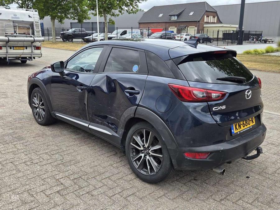 Blue Mazda CX-3 2016 in Kaunas, with an engine capacity of 2.00 L and mileage of 76 thousand km for 8500 €, photo 6 on AUTOMOTO.COM.LV