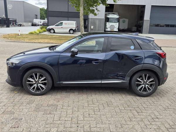 Blue Mazda CX-3 2016 in Kaunas, with an engine capacity of 2.00 L and mileage of 76 thousand km for 8500 €, photo 6 on AUTOMOTO.COM.LV