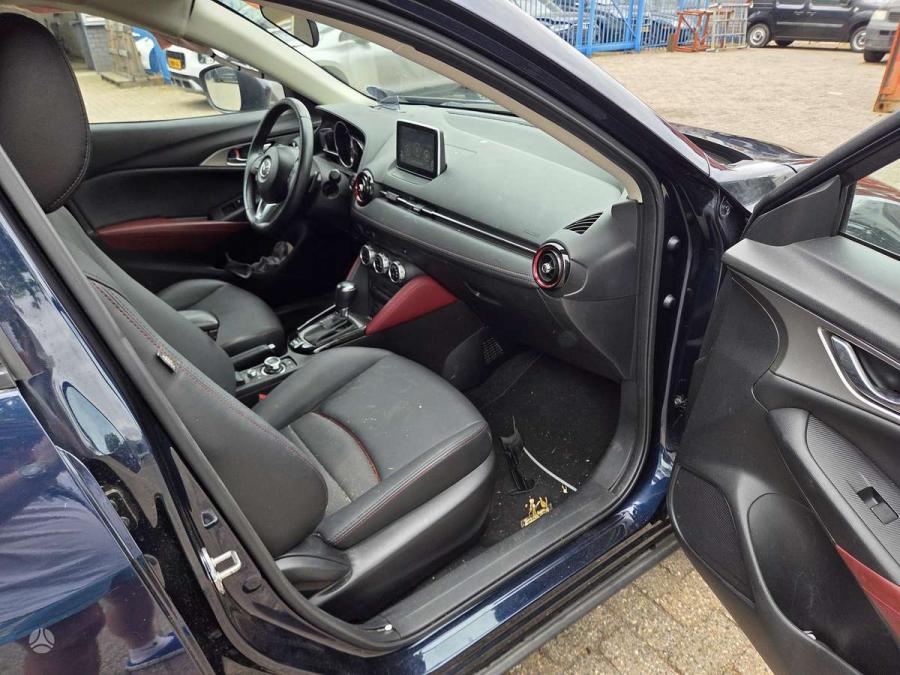 Blue Mazda CX-3 2016 in Kaunas, with an engine capacity of 2.00 L and mileage of 76 thousand km for 8500 €, photo 12 on AUTOMOTO.COM.LV