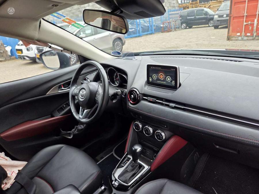 Blue Mazda CX-3 2016 in Kaunas, with an engine capacity of 2.00 L and mileage of 76 thousand km for 8500 €, photo 13 on AUTOMOTO.COM.LV