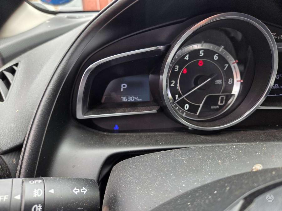 Blue Mazda CX-3 2016 in Kaunas, with an engine capacity of 2.00 L and mileage of 76 thousand km for 8500 €, photo 14 on AUTOMOTO.COM.LV