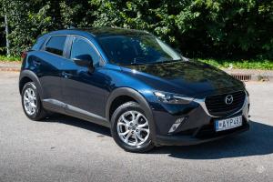 Blue Mazda CX-3 2016 in Klaipeda, with an engine capacity of 2.00 L and mileage of 70 thousand km for 13500 €, photo  on AUTOMOTO.COM.LV