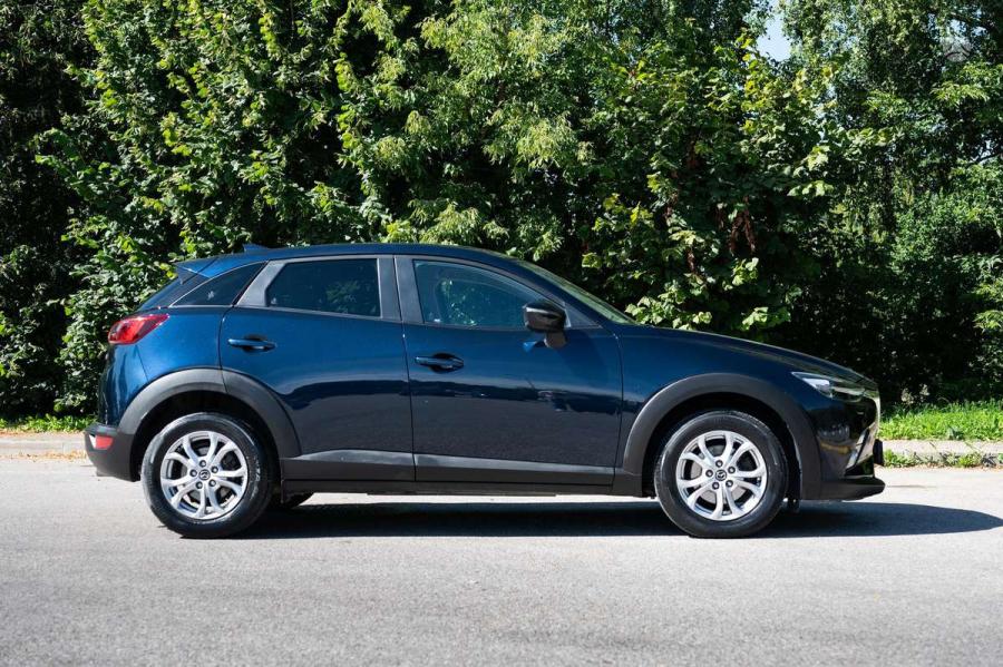 Zils Mazda CX-3 2016 Klaipėda, ar dzinēja tilpumu 2.00 L un nobraukumu 70 tūkst. km par 13500 €, foto 3 vietnē AUTOMOTO.COM.LV