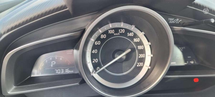 Zils Mazda CX-3 2016 Klaipėda, ar dzinēja tilpumu 2.00 L un nobraukumu 70 tūkst. km par 13500 €, foto 8 vietnē AUTOMOTO.COM.LV