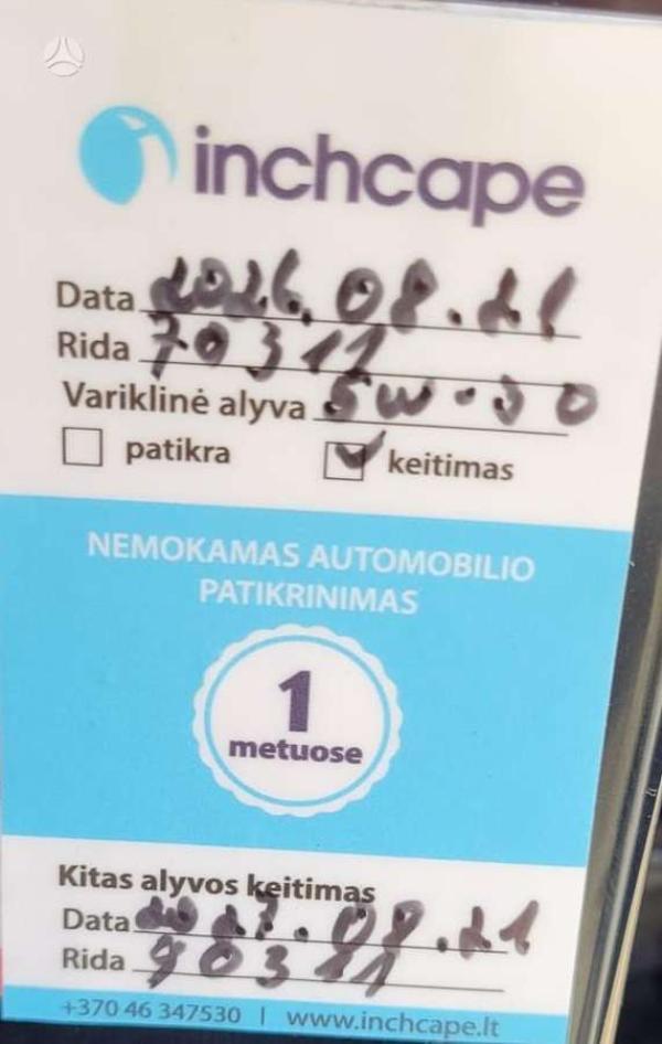Zils Mazda CX-3 2016 Klaipėda, ar dzinēja tilpumu 2.00 L un nobraukumu 70 tūkst. km par 13500 €, foto 8 vietnē AUTOMOTO.COM.LV