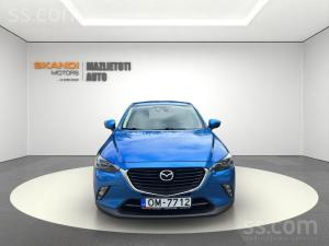 Blue Mazda CX-3 2017 in Riga, with an engine capacity of 2.00 L and mileage of 91 thousand km for 11290 €, photo 3 on AUTOMOTO.COM.LV