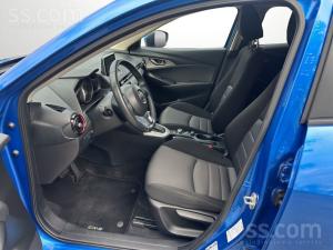 Blue Mazda CX-3 2017 in Riga, with an engine capacity of 2.00 L and mileage of 91 thousand km for 11290 €, photo 10 on AUTOMOTO.COM.LV
