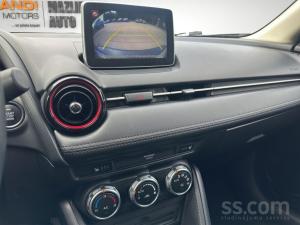 Blue Mazda CX-3 2017 in Riga, with an engine capacity of 2.00 L and mileage of 91 thousand km for 11290 €, photo 14 on AUTOMOTO.COM.LV