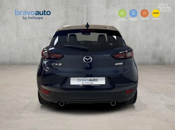 Zils Mazda CX-3 2019 Viļņa, ar dzinēja tilpumu 2.00 L un nobraukumu 66 tūkst. km par 18500 €, foto 4 vietnē AUTOMOTO.COM.LV