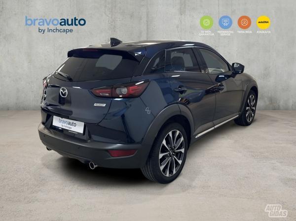 Zils Mazda CX-3 2019 Viļņa, ar dzinēja tilpumu 2.00 L un nobraukumu 66 tūkst. km par 18500 €, foto 5 vietnē AUTOMOTO.COM.LV