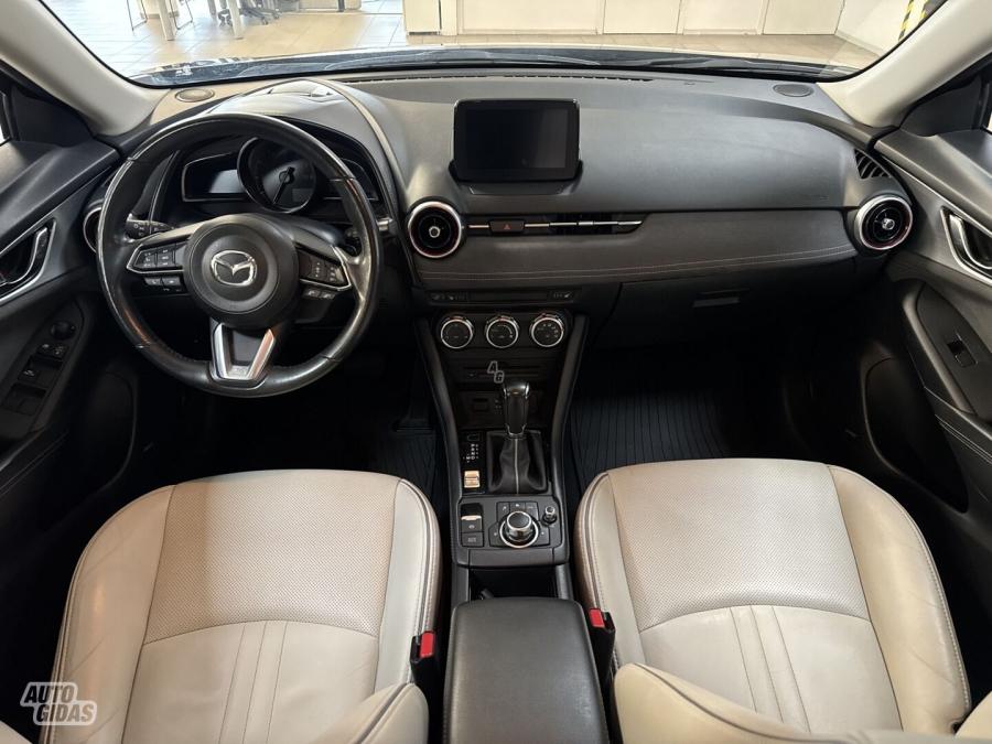 Zils Mazda CX-3 2019 Viļņa, ar dzinēja tilpumu 2.00 L un nobraukumu 66 tūkst. km par 18500 €, foto 13 vietnē AUTOMOTO.COM.LV