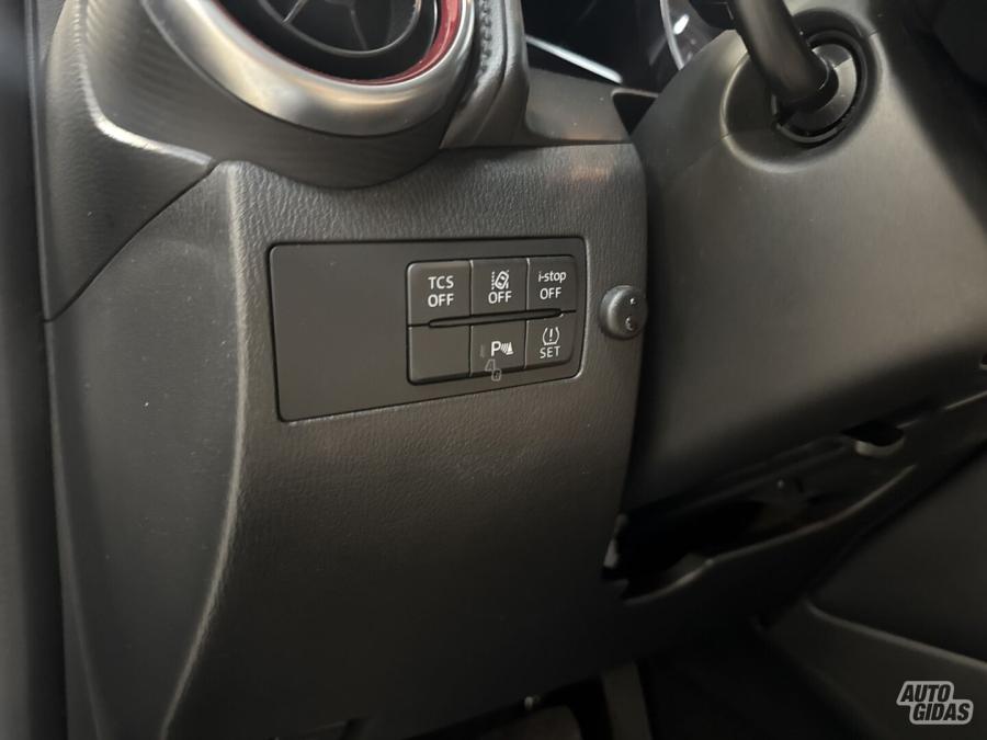 Zils Mazda CX-3 2019 Viļņa, ar dzinēja tilpumu 2.00 L un nobraukumu 66 tūkst. km par 18500 €, foto 19 vietnē AUTOMOTO.COM.LV