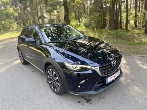 Zils Mazda CX-3 2019 Kauņa, ar dzinēja tilpumu 2.00 L un nobraukumu 42 tūkst. km par 12750 €, foto 4 vietnē AUTOMOTO.COM.LV