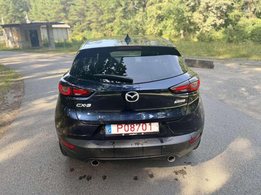 Zils Mazda CX-3 2019 Kauņa, ar dzinēja tilpumu 2.00 L un nobraukumu 42 tūkst. km par 12750 €, foto 7 vietnē AUTOMOTO.COM.LV