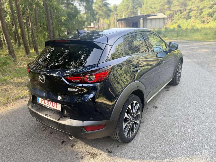 Zils Mazda CX-3 2019 Kauņa, ar dzinēja tilpumu 2.00 L un nobraukumu 42 tūkst. km par 12750 €, foto 8 vietnē AUTOMOTO.COM.LV