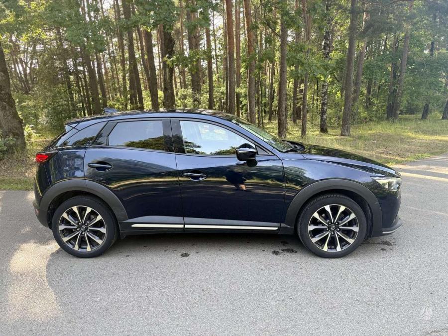 Zils Mazda CX-3 2019 Kauņa, ar dzinēja tilpumu 2.00 L un nobraukumu 42 tūkst. km par 12750 €, foto 9 vietnē AUTOMOTO.COM.LV