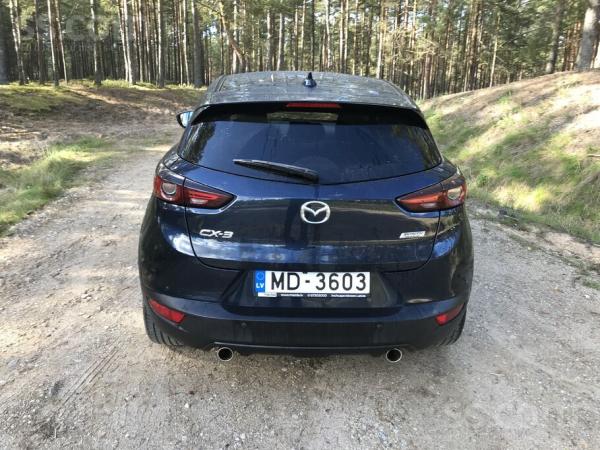 Синий Мазда СХ-3 2019 в Рига, объемом двигателя 2.00 л и пробегом 82 тыс. км за 16490 €, фото 5 на AUTOMOTO.COM.LV