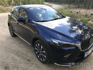 Blue Mazda CX-3 2019 in Riga, with an engine capacity of 2.00 L and mileage of 82 thousand km for 16490 €, photo 7 on AUTOMOTO.COM.LV