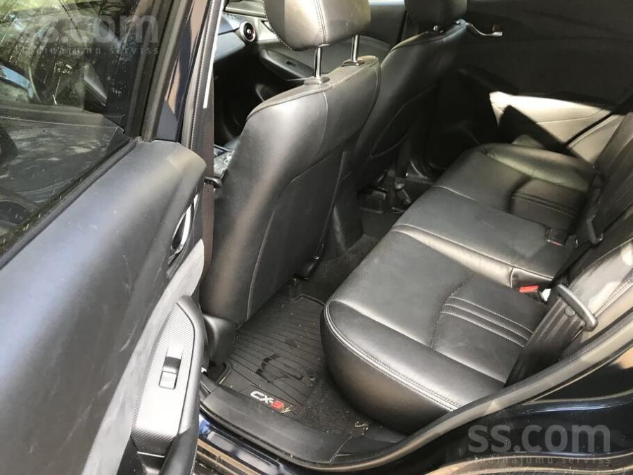 Blue Mazda CX-3 2019 in Riga, with an engine capacity of 2.00 L and mileage of 82 thousand km for 16490 €, photo 11 on AUTOMOTO.COM.LV