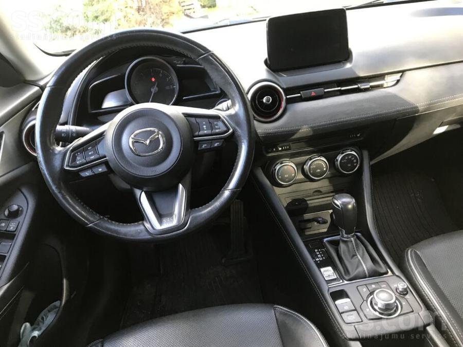 Blue Mazda CX-3 2019 in Riga, with an engine capacity of 2.00 L and mileage of 82 thousand km for 16490 €, photo 14 on AUTOMOTO.COM.LV