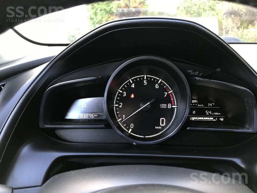 Blue Mazda CX-3 2019 in Riga, with an engine capacity of 2.00 L and mileage of 82 thousand km for 16490 €, photo 15 on AUTOMOTO.COM.LV