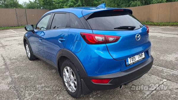 Zils Mazda CX-3 2016 Tartu, ar dzinēja tilpumu 2.00 L un nobraukumu 87 tūkst. km par 11900 €, foto 6 vietnē AUTOMOTO.COM.LV