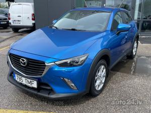 Blue Mazda CX-3 2016 in Tartu, with an engine capacity of 2.00 L and mileage of 87 thousand km for 11990 €, photo  on AUTOMOTO.COM.LV