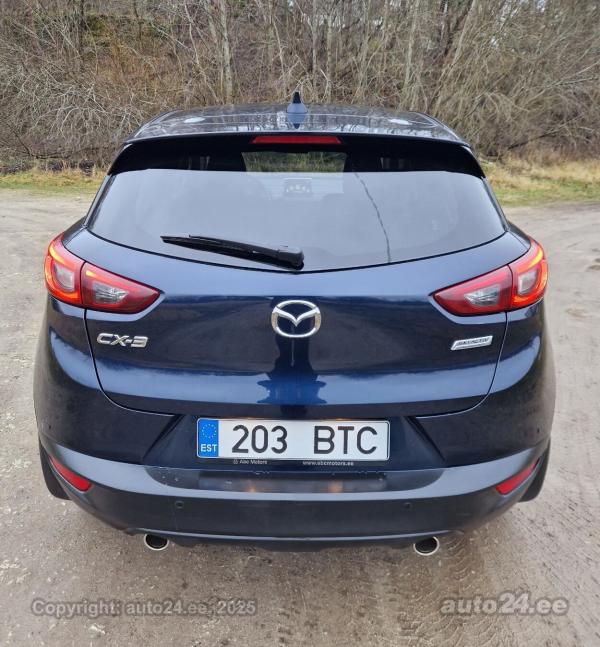 Blue Mazda CX-3 2017 in Tallinn, with an engine capacity of 2.00 L and mileage of 110 thousand km for 11990 €, photo 6 on AUTOMOTO.COM.LV