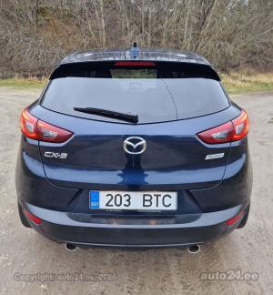 Blue Mazda CX-3 2017 in Tallinn, with an engine capacity of 2.00 L and mileage of 110 thousand km for 11990 €, photo 6 on AUTOMOTO.COM.LV