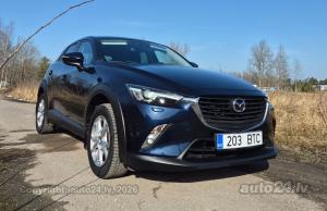 Zils Mazda CX-3 2017 Tallina, ar dzinēja tilpumu 2.00 L un nobraukumu 110 tūkst. km par 11990 €, foto 2 vietnē AUTOMOTO.COM.LV