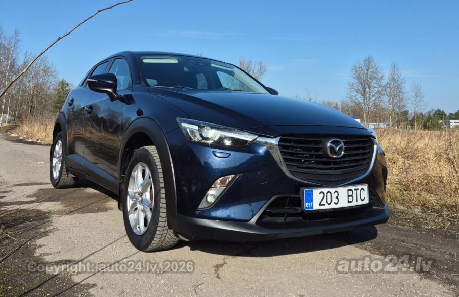 Zils Mazda CX-3 2017 Tallina, ar dzinēja tilpumu 2.00 L un nobraukumu 110 tūkst. km par 11990 €, foto 2 vietnē AUTOMOTO.COM.LV